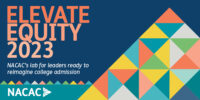 Elevate Equity 2023 - National Association for College Admission Counseling (NACAC)